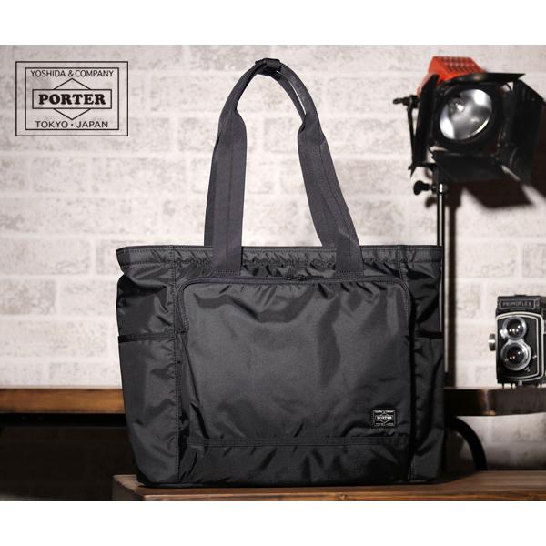 FLASH（PORTER） ポーター フラッシュ トートバッグ 689-05948 （カラー：ブラック） : クールキャット Yahoo!ショップ - 通販 - Yahoo!ショッピング