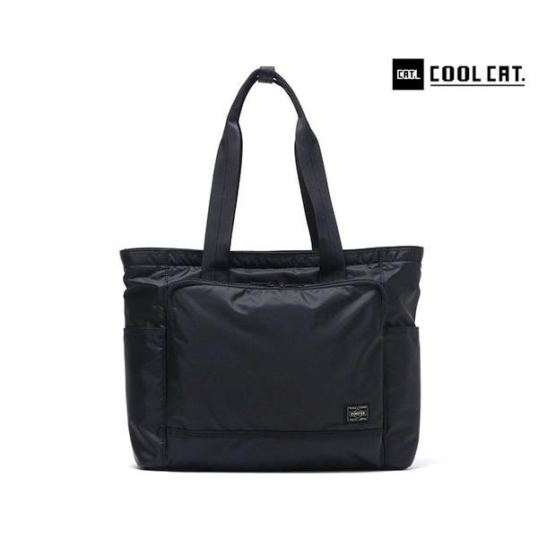 【選べるノベルティ付】 吉田カバン ポーター トートバッグ/ブラック メンズ フラッシュ 689-05948 PORTER :689-05948-10:クールキャット Yahoo!ショップ ...