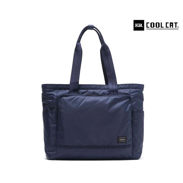 【選べるノベルティ付】 吉田カバン ポーター トートバッグ/ネイビー メンズ フラッシュ 689-05948 PORTER :689-05948-50:クールキャット Yahoo!ショップ ...