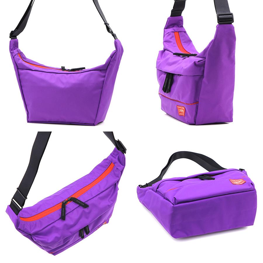 【選べるノベルティ付】 吉田カバン ポーターガール ショルダーバッグ/S/パープル レディース ムース 751-09875 PORTER ...