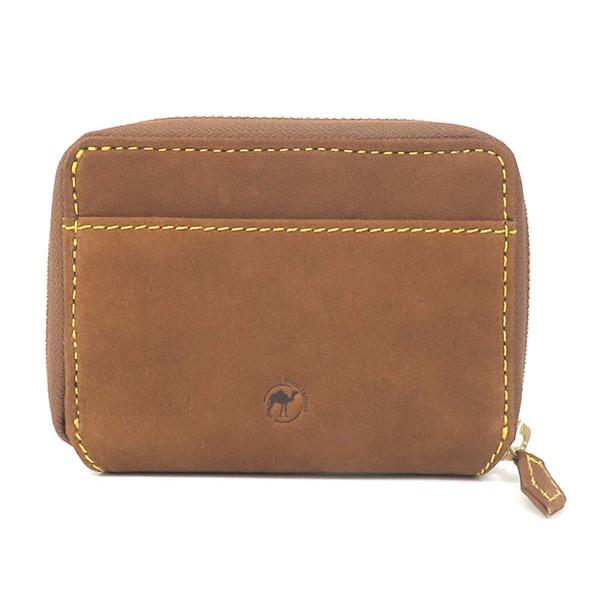 NELD ネルド ラウンドミドル財布/キャメル メンズ ラクダレザー an279 NELD【選べるノベルティ付】 : クールキャット Yahoo!ショップ - 通販 - Yahoo!ショッピング