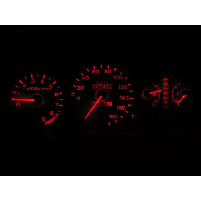 シビック EG6 LEDメーター照明セット！ホワイトメーター装着車用 : クール2222 - 通販 - Yahoo!ショッピング