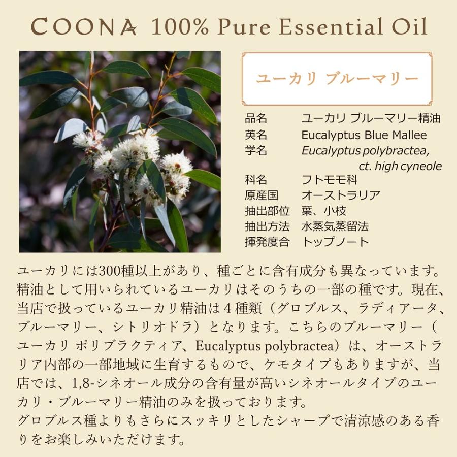 COONA ユーカリ 3種 アロマ セット 精油 アロマオイル エッセンシャルオイル 5 ml×3本 set : アロマ&石けん専門店 ...