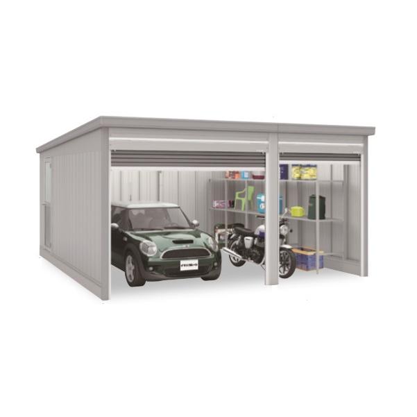 イナバ物置 [関東限定] 【納期2ヶ月〜】イナバガレージ ガレーディア 【GRN-3121・52H 一般型 】 ハイルーフ 組み合わせタイプ (1台+α) [♪ ] : coordiroom ...