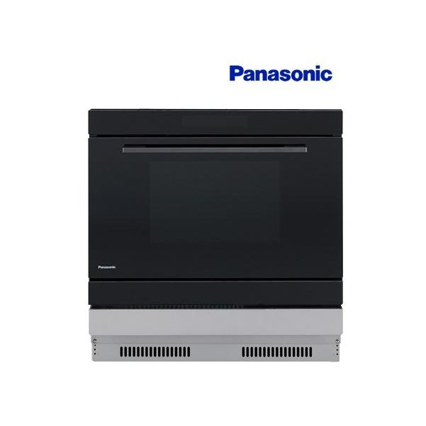 Panasonic パナソニック 【NE-DB1000+NE-DU100S】 ビルトイン電気オーブンレンジ IHクッキングヒーター下設置 本体ブラック 収納部シルバー ...