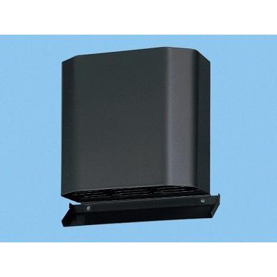 Panasonic パナソニック換気扇ベンテック部材【VB-BBW150S2-K】角形パイプフード ステンレス製 ガラリ・防虫網付 ブラック 適用パイプ:φ150mm 耐塩害 ...