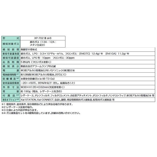 新コスモス XP-702IIIai-B 可燃性ガス探知機 熱線型半導体式 都市ガス事業者向け [ 【本州四国送料無料】] : coordiroom ヤフー店 - 通販 - Yahoo!ショッピング