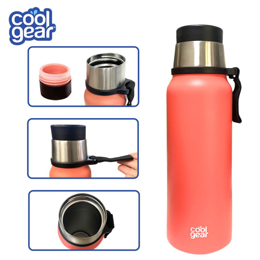 水筒 620ml 保冷 保温 おしゃれ 直飲み スポーツ アウトドア ステンレス ギフト プレゼント cool gear クールギア VICTORIA :K12001:コパ・コーポレーション ...