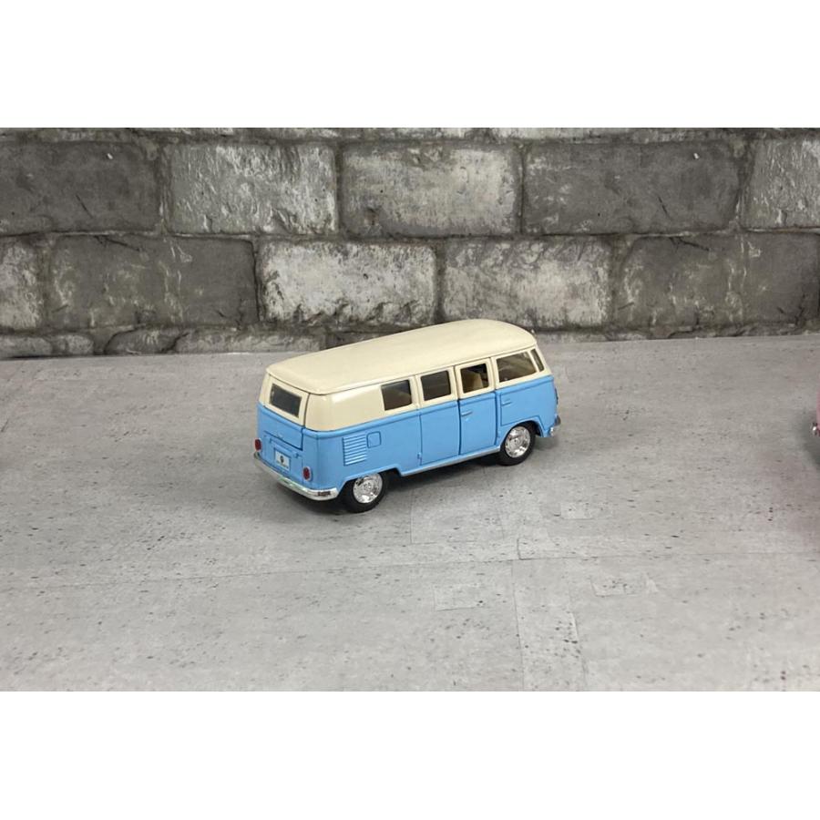 KinSMART 4台セット 送料無料1962フォルクスワーゲンパステルカラー Volkswagen Classical Bus(Pastel ...