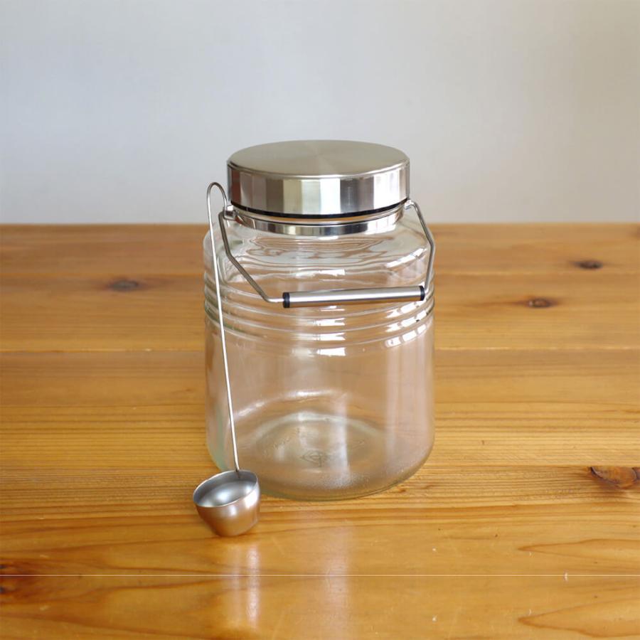 ADERIA MCコンテナー 3L 保存容器 ガラス瓶 ピクルス 梅酒 果実酒 フルーツシロップ 乾物 コーヒー 米 保存 容器 手作り : 豊かなくらしの道具店 のレンYahoo!店 ...