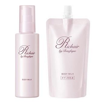 BENEFIQUE 資生堂 リシェール バイ ベネフィーク ボディミルク 150mL レフィル 130mL セット SHISEIDO ...