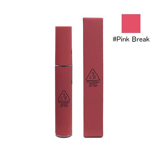 スタイルナンダ 3CE ベルベット リップティント 4g #PINK BREAK[6609] 郵パケ送料無料[P2] : コスメティックナナ ...