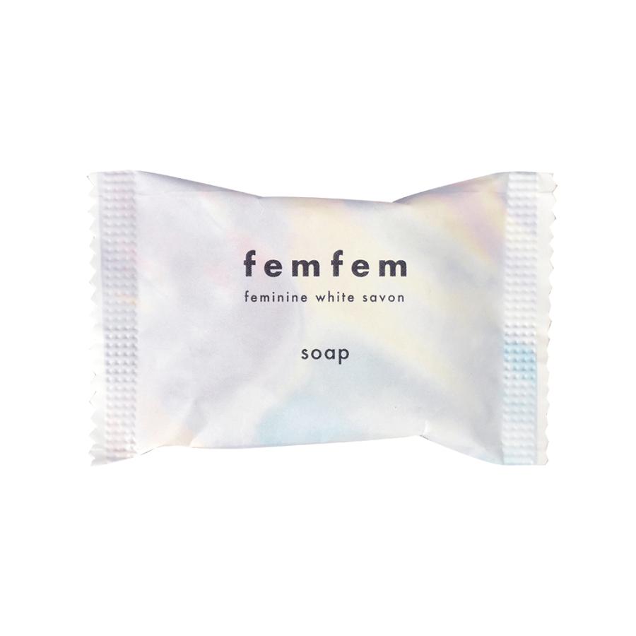 フェムフェム フェミニンホワイトサボン お試しサイズ 15g デリケートゾーン用 薬用 デオドラント ジャムゥ 黒ずみ におい 体臭 消臭ケア vio femfem ソープ ...