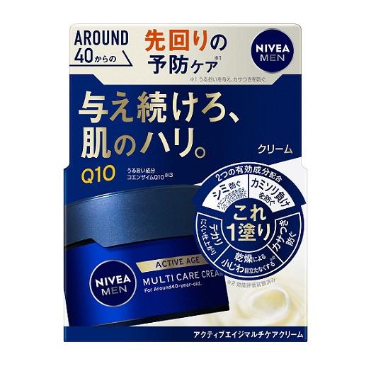【送料無料】★まとめ買い★　ニベアメン　アクティブエイジ　マルチケアクリーム　85ｇ　×24個【イージャパンモール】 花王 ニベアメン アクティブエイジ マルチケアクリーム 85g : コスメ