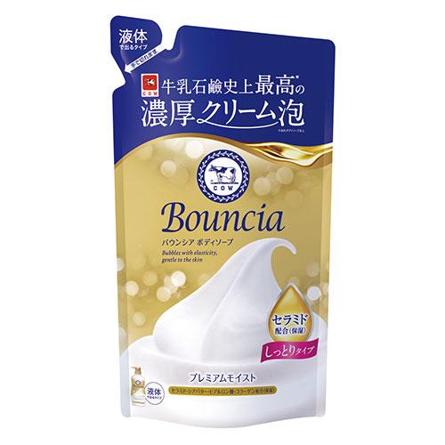 バウンシア ボディソープ プレミアムモイスト つめかえ用 340mL 牛乳石鹸 (Bouncia) しっとりタイプ 液体タイプ : コスメ ...