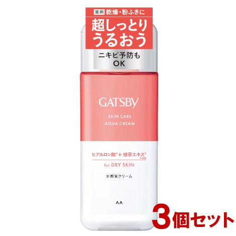 GATSBY ギャツビー(GATSBY) 薬用スキンケアアクアクリーム(医薬部外品) 200mL マンダム(mandom) 3個セット 送料無料 : コスメボックス - 通販 - Yahoo ...