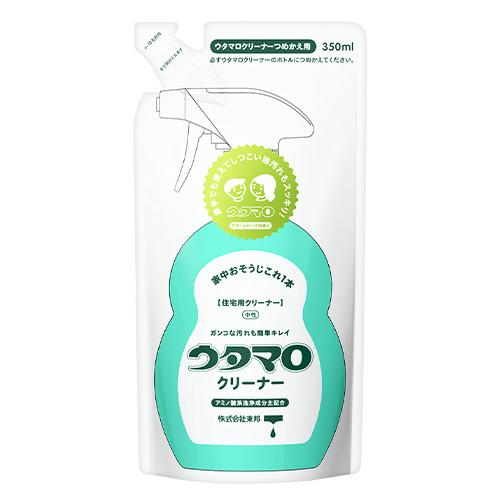 ウタマロ ウタマロクリーナー 詰替用 350ml 住宅用マルチクリーナー 泡スプレー 中性 油汚れ・水アカ お風呂洗い 掃除 住居洗剤 東邦 ...
