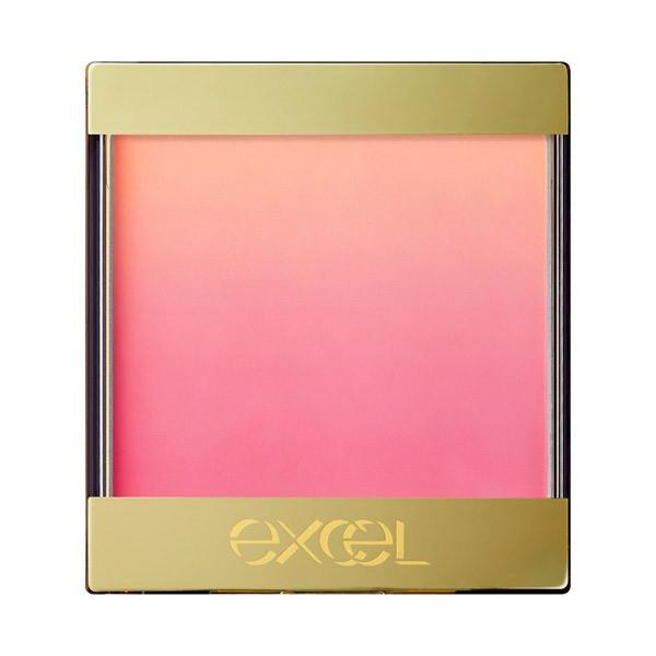 excel 「ポイント10%バック 9月5日」 エクセル オーラティックブラッシュ(本体 AB01（ピーチ＆ピーチ）) 8g : アットコスメショッピング Yahoo!店 - 通販 ...