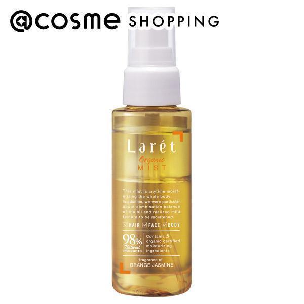 Laret オーガニックミスト(オレンジジャスミン) 80ml : アットコスメショッピング Yahoo!店 - 通販 - Yahoo!ショッピング