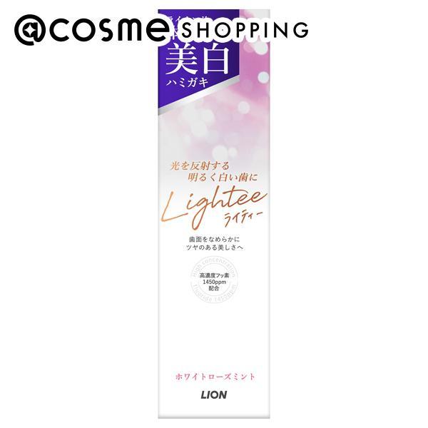 Lightee Lighteeハミガキ(ホワイトローズミント) 100g : アットコスメショッピング Yahoo!店 - 通販 - Yahoo!ショッピング