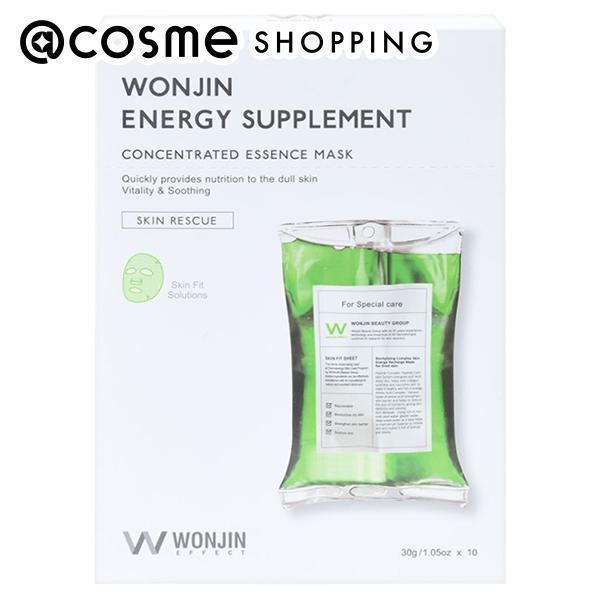 WONJIN EFFECT ENERGY SUPPLEMENT MASK(本体) パック10枚 : アットコスメショッピング Yahoo!店 - 通販 - Yahoo!ショッピング