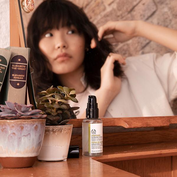 THE BODY SHOP ザボディショップ グレープシード グロッシング ヘアセラム(本体) 60mL : アットコスメショッピング Yahoo!店 - 通販 - Yahoo!ショッピング