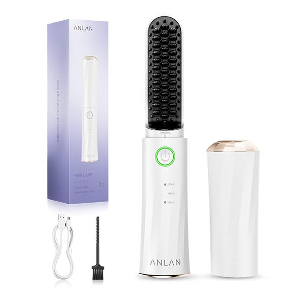 ANLAN ヒートブラシ コードレス 1個 : アットコスメショッピング Yahoo!店 - 通販 - Yahoo!ショッピング
