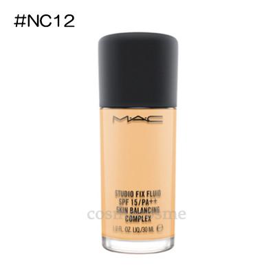 M・A・C MAC マック スタジオ フィックス フルイッド #NC12(0773602550005) ギフト プレゼント 母の日 : コスメ ...