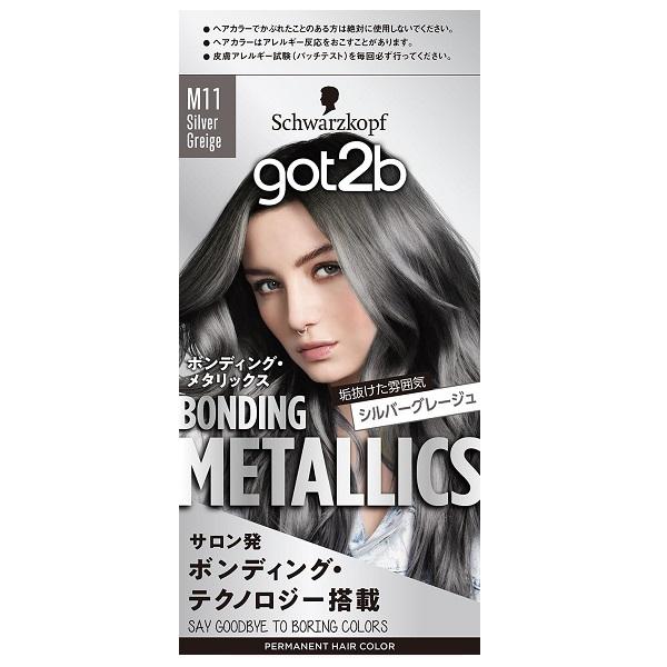 got2b ゴットゥービー ボンディング メタリックス ヘアカラー M11 シルバーグレージュ : コスメドラッグファン - 通販 - Yahoo!ショッピング