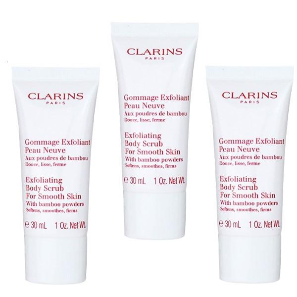 CLARINS クラランス スムージングボディスクラブ 90ml(30mlx3)(ミニ) [38365] : コスメレシピ ヤフー店 - 通販 - Yahoo!ショッピング