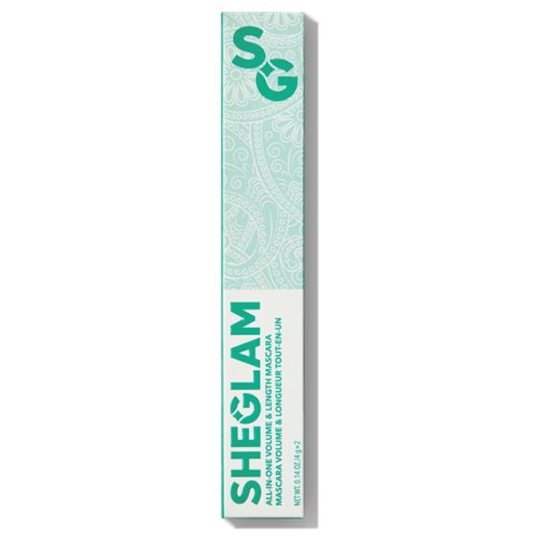 SHEGLAM シーグラム オールインワンボリューム&レングスマスカラ（ウォータープルーフ ブラック）4g×2 : コスメシオン Yahoo ...