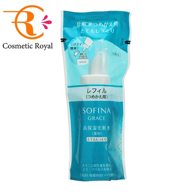 SOFINA GRACE 花王 ソフィーナグレイス SOFINA GRACE 高保湿化粧水＜美白＞ とてもしっとり つめかえ用 130mL : コスメティックロイヤル - 通販 - Yahoo ...