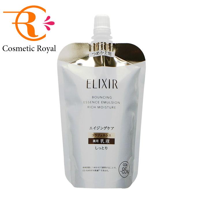 ELIXIR（コスメ） 資生堂 エリクシール リフトモイストエマルジョンba しっとりタイプ（つめかえ用） 110mL【新商品】【2025年8月21日発売】 : コスメティックロイヤル ...