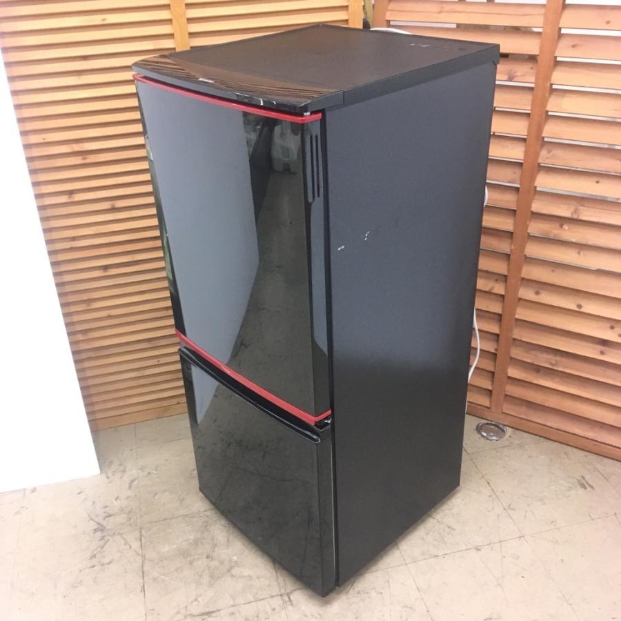 中古 137L 2ドア冷蔵庫 つけかえどっちもドア シャープ SJ-BK14Y-B 2014年製 ブラック＆レッドライン :2S257345:コスモスペース ヤフーショップ - 通販 ...