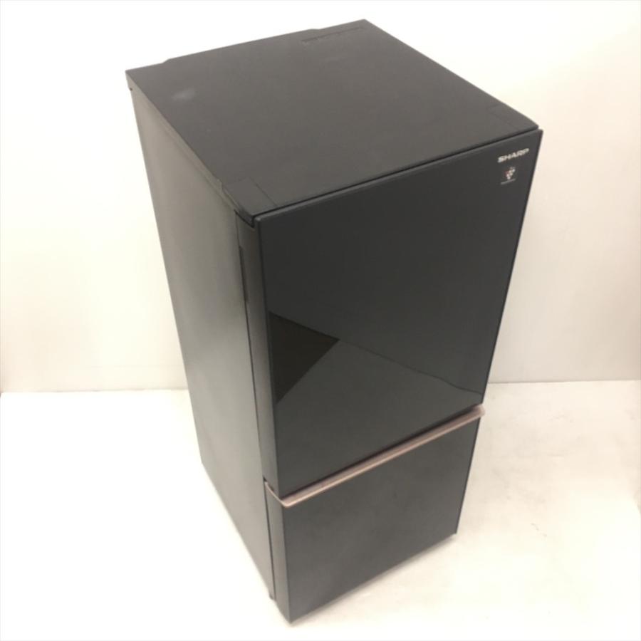 SHARP 中古 137L ガラスドア 2ドア冷蔵庫 シャープ SJ-GD14E-B 2019年製 つけかえどっちもドア 自動霜取りファン式 : コスモスペース ヤフーショップ - 通販 ...