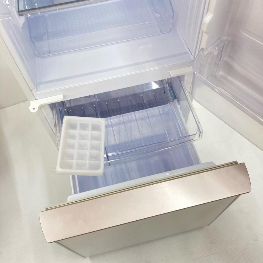 SHARP 中古 137L ガラスドア 2ドア冷蔵庫 シャープ SJ-GD14D-W 2017年製 つけかえどっちもドア : コスモスペース ヤフーショップ - 通販 - Yahoo!ショッピング