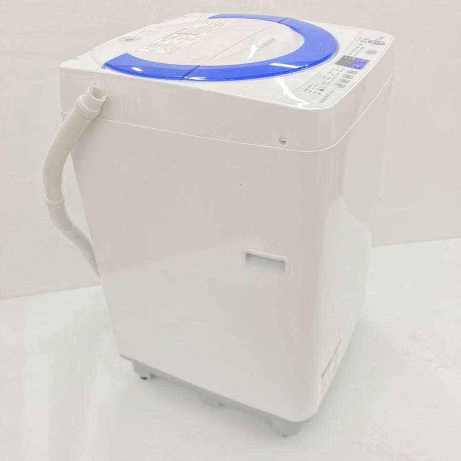 SHARP 中古 7.0kg 全自動洗濯機 シャープ ES-T706-A 2014年製 簡易乾燥機能で部屋干しアシスト : コスモスペース ヤフーショップ - 通販 - Yahoo!ショッピング
