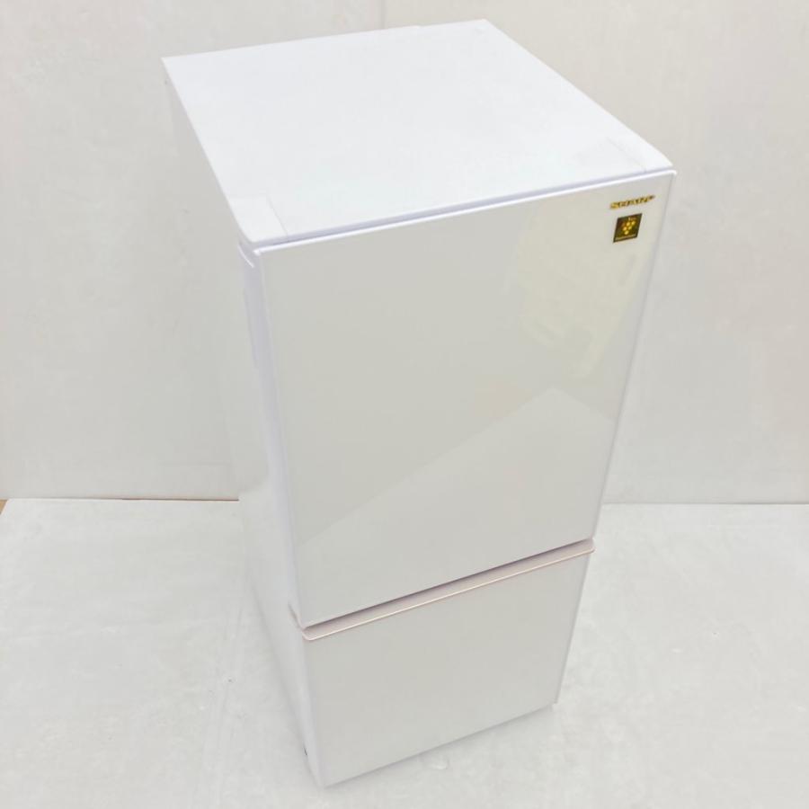 SHARP 中古 137L ガラスドア 2ドア冷蔵庫 シャープ SJ-GD14E-W 2019年製 つけかえどっちもドア 自動霜取りファン式 : コスモスペース ヤフーショップ - 通販 ...