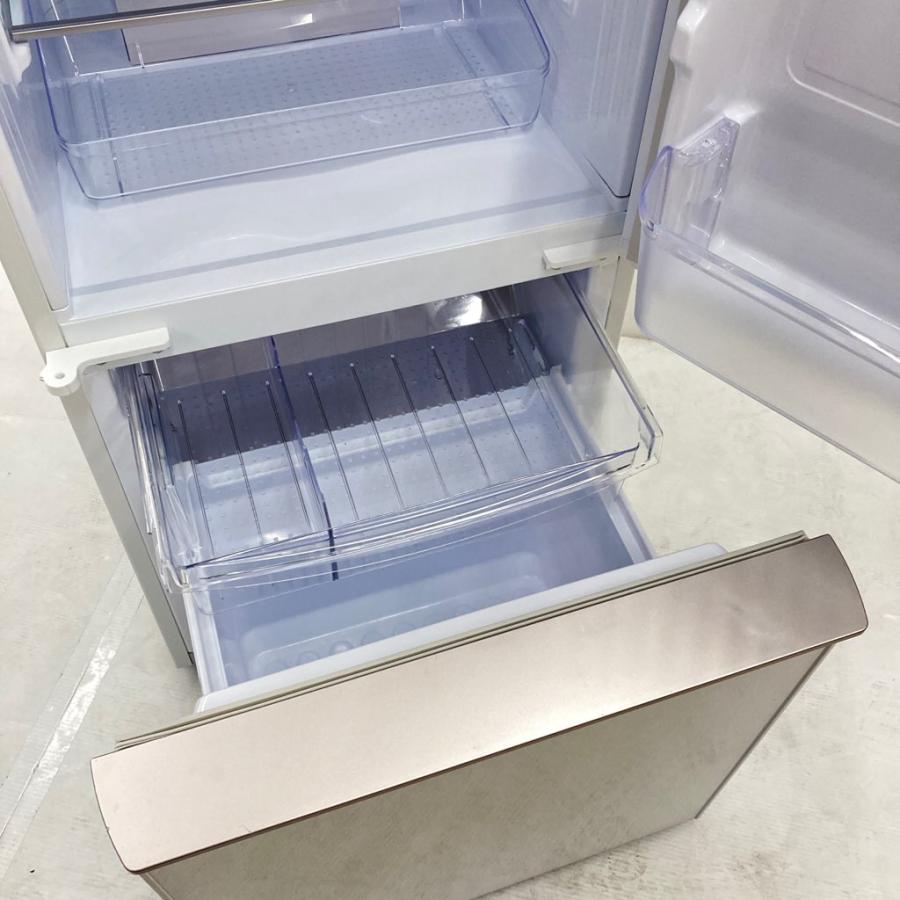 SHARP 中古 137L ガラスドア 2ドア冷蔵庫 シャープ SJ-GD14E-W 2019年製 つけかえどっちもドア 自動霜取りファン式 : コスモスペース ヤフーショップ - 通販 ...