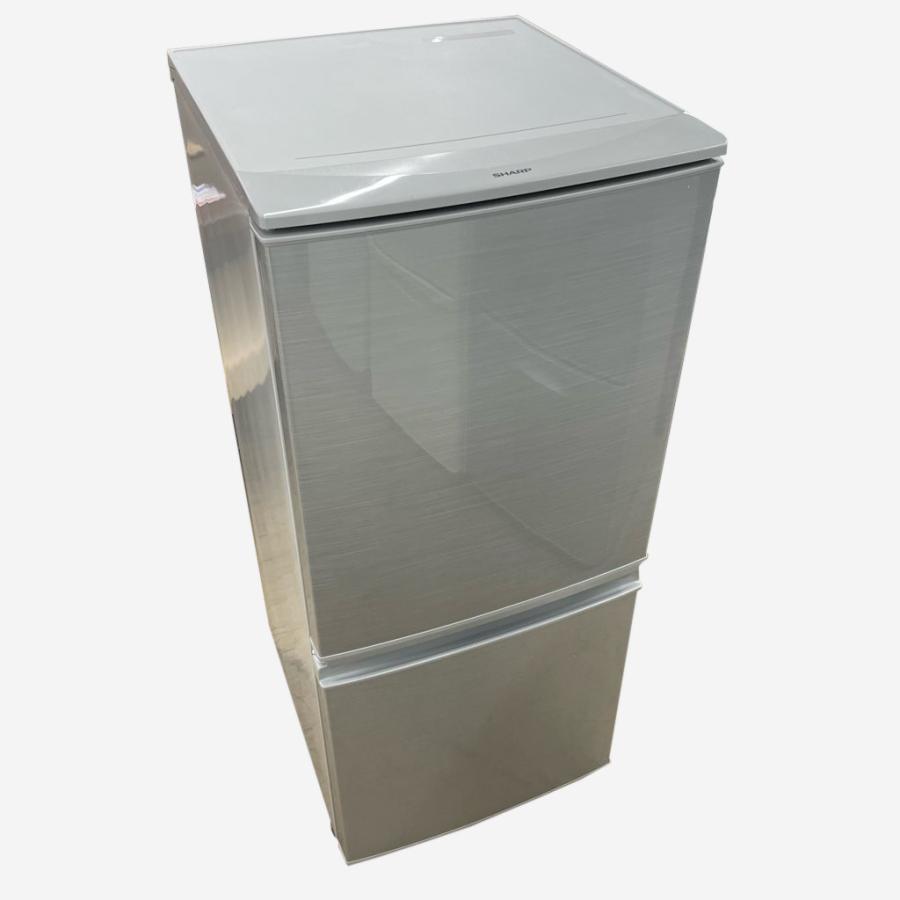 SHARP（シャープ） 中古 2ドア冷蔵庫 137L つけかえどっちもドア シルバー SJ-D14C-S 2017年製 自動霜取りファン式 : コスモスペース ヤフーショップ - 通販 ...