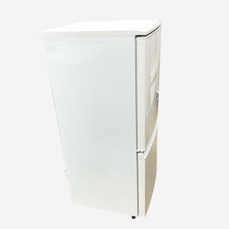 SHARP 中古 137L つけかえどっちもドア 2ドア冷蔵庫 シャープ SJ-D14E-W 2019年製 一人暮らし 単身用 ホワイト : コスモスペース ヤフーショップ - 通販 ...