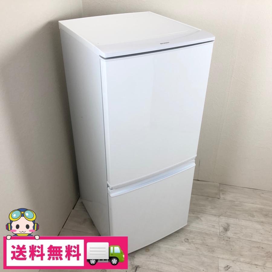 SHARP 中古 137L 2ドア冷蔵庫 つけかえどっちもドア シャープ SJ-14Y-W 自動霜取ファン式 2014年製造 : コスモスペース ヤフーショップ - 通販 - Yahoo!ショッピング