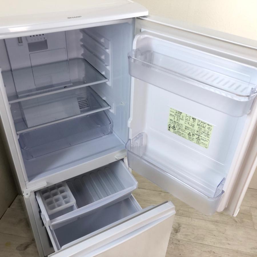 SHARP 中古 137L 2ドア冷蔵庫 つけかえどっちもドア シャープ SJ-14Y-W 自動霜取ファン式 2014年製造 : コスモスペース ヤフーショップ - 通販 - Yahoo!ショッピング