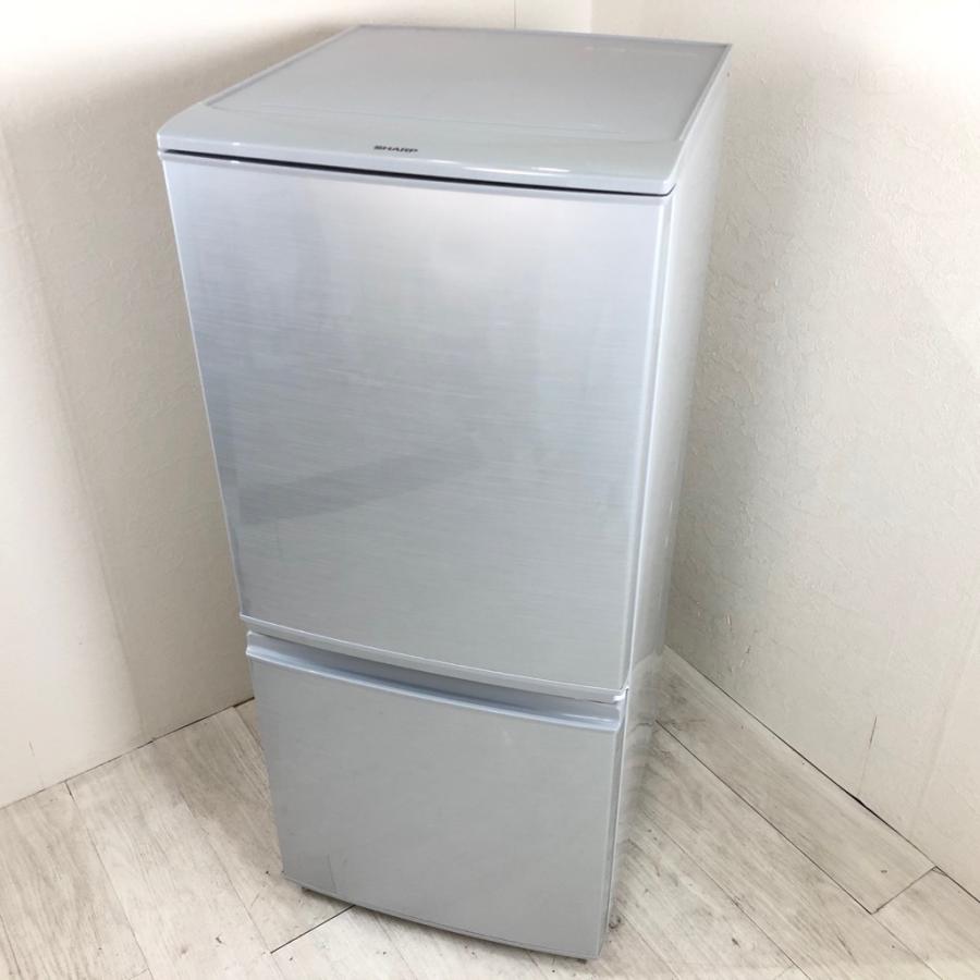 SHARP 中古 137L 2ドア冷蔵庫 つけかえどっちもドア シャープ SJ-14Y-S 2014年製 一人暮らし 単身用 シルバー : コスモスペース ヤフーショップ - 通販 ...