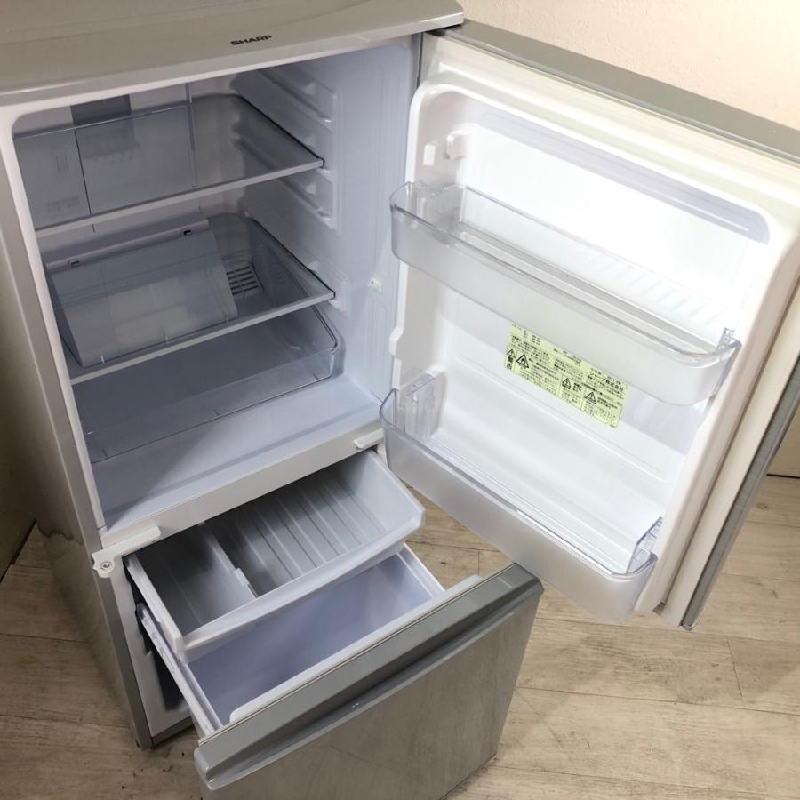SHARP 中古 137L 2ドア冷蔵庫 つけかえどっちもドア シャープ SJ-14Y-S 2014年製 一人暮らし 単身用 シルバー : コスモスペース ヤフーショップ - 通販 ...