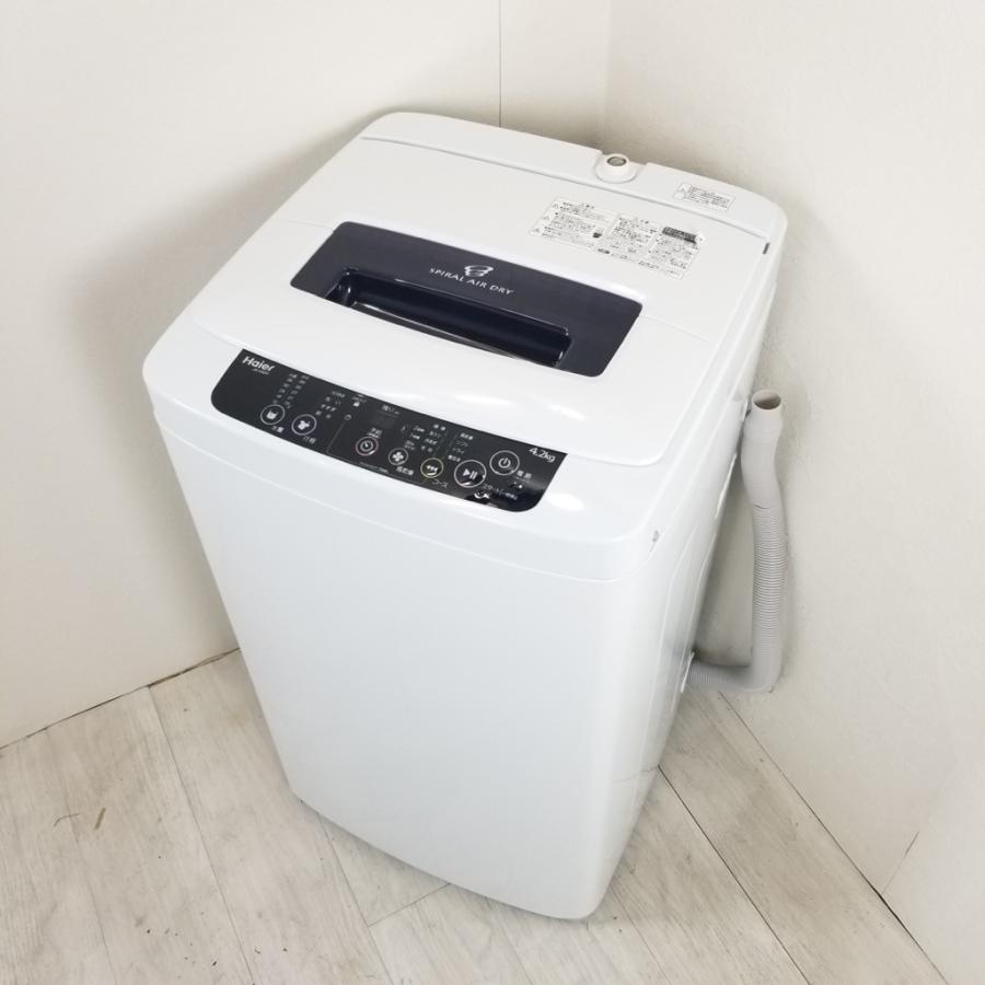 中古 洗濯機 4.2kg ハイアール JW-K42H-K 2014年製 ワンルームなどに最適な小型タイプ 一人暮らし 単身用 新生活 : コスモスペース ヤフーショップ - 通販 ...