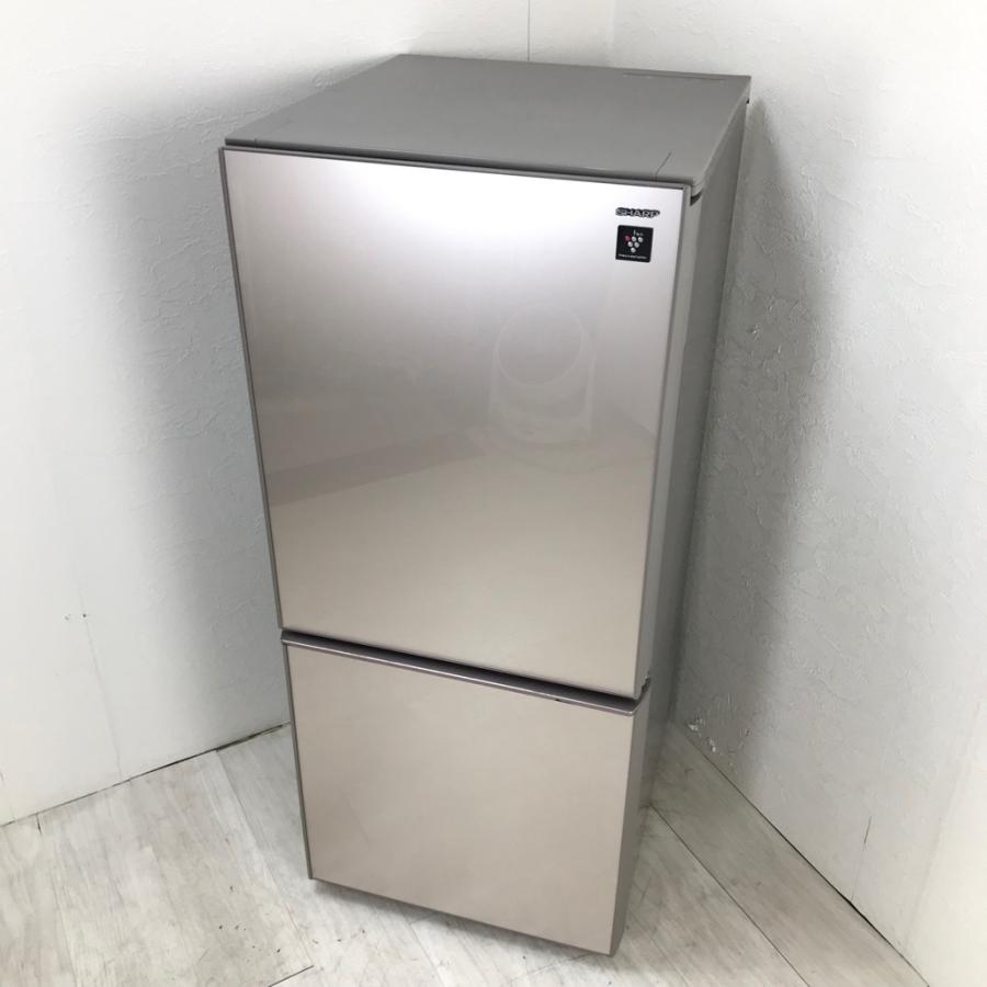 SHARP 中古 137L ガラスドア 2ドア冷蔵庫 シャープ SJ-GD14D-C 2017年製 つけかえどっちもドア : コスモスペース ヤフーショップ - 通販 - Yahoo!ショッピング