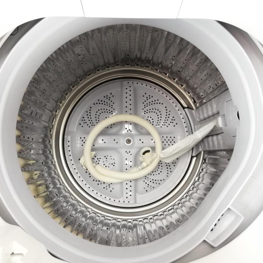 SHARP 中古 洗濯機 シャープ 7.0kg 送風乾燥 ES-T708-A 2016年〜2017年製 全自動洗濯機 穴無しステンレス槽 高年式 おまかせセレクト : コスモスペース ヤフー ...