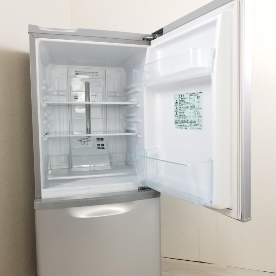 中古 2ドア冷蔵庫 自動霜取りファン式 138L パナソニック NR-B147W-S 2014年〜2015年製 シルバー おまかせセレクト :nr-b147w-s:コスモスペース ヤフー ...