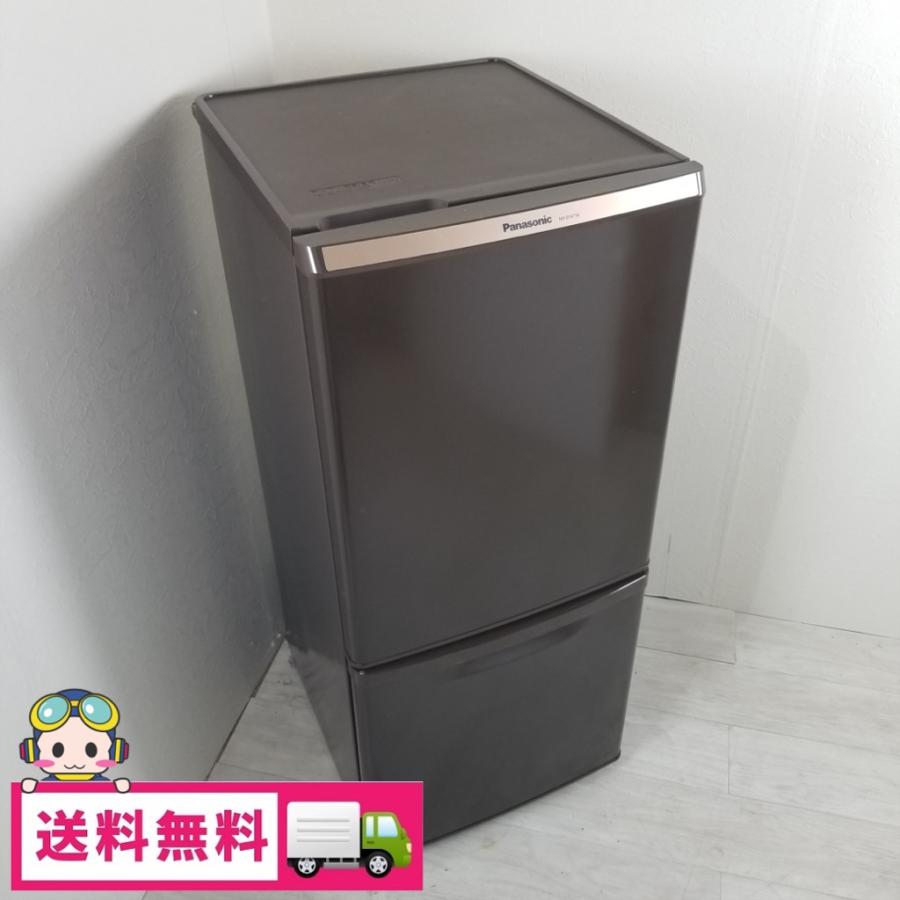 Panasonic 中古 2ドア冷蔵庫 自動霜取りファン式 138L パナソニック NR-B147W-T 2014年〜2015年製 一人暮らし 単身用 ブラウン おまかせセレクト : コスモ ...